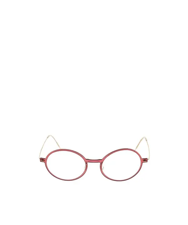 LINDBERG Round Frame Eyeglasses - White