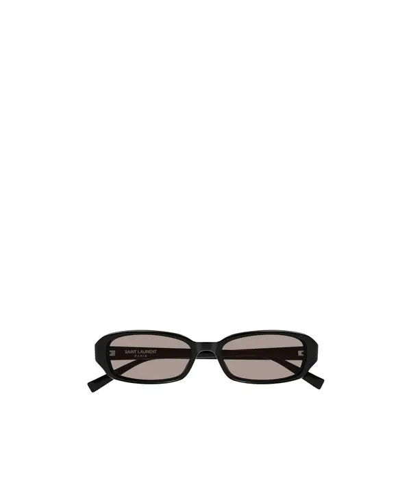 Saint Laurent Rectangular Frame Sunglasses - Black