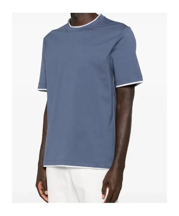 Brunello Cucinelli Layered-effect Crewneck T-shirt