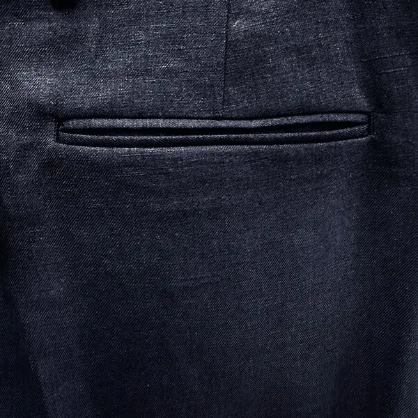 Zegna Tailored Casual Pants With Belt Loops - Black