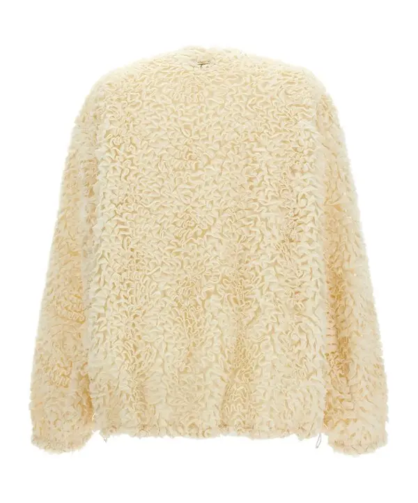 Herno Mini Ruffle Tulle Jacket