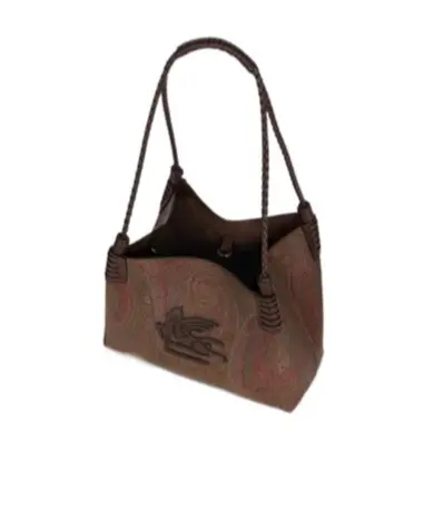 Etro Small Arnica Libra Paisley Tote Bag