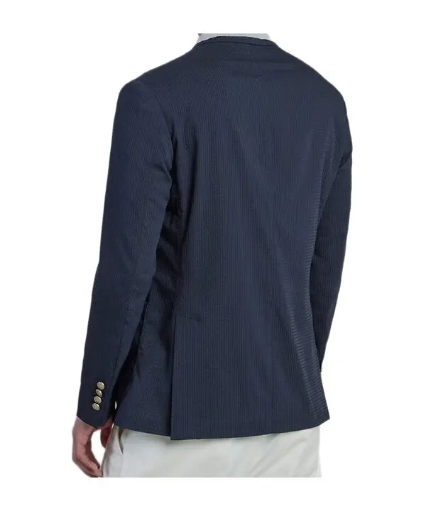 Eleventy Double Breasted Blazer - Black