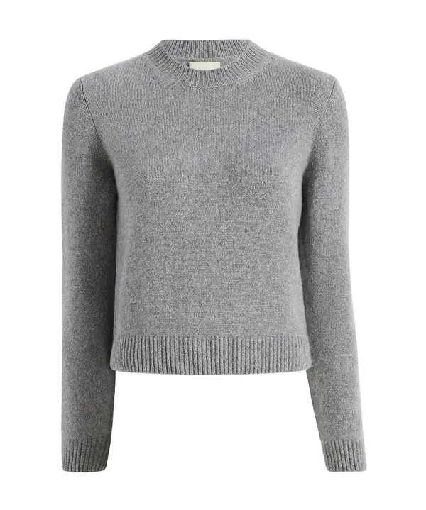 Khaite Leta Cashmere Pullover - Fog