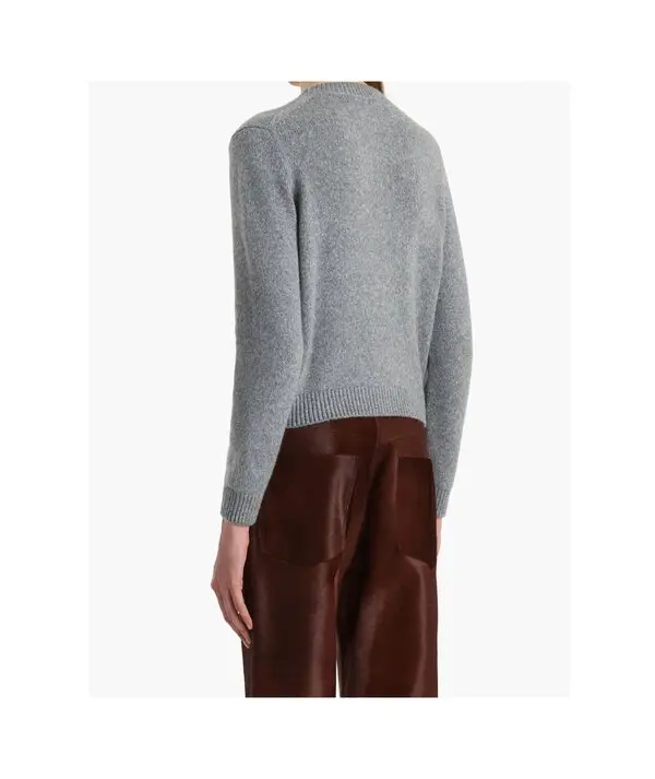 Khaite Leta Cashmere Pullover - Fog