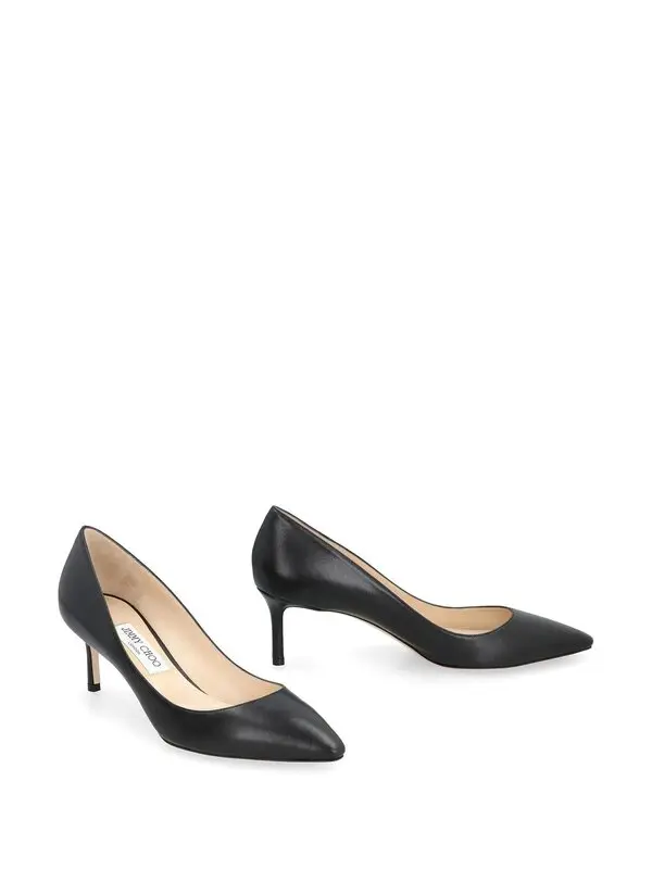 JIMMY CHOO Romy 60 Pointed Toe Pumps - Black