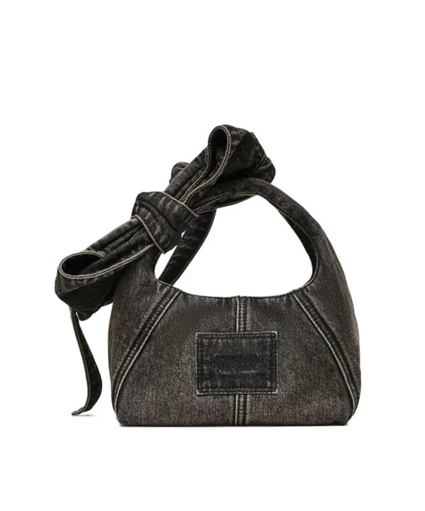 Marc Jacobs The Bow Denim Mini Sack Bag By