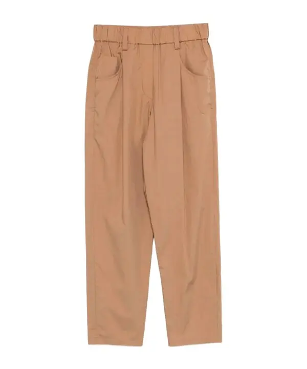 Brunello Cucinelli Lightweight Poplin Five-pocket Track Trousers