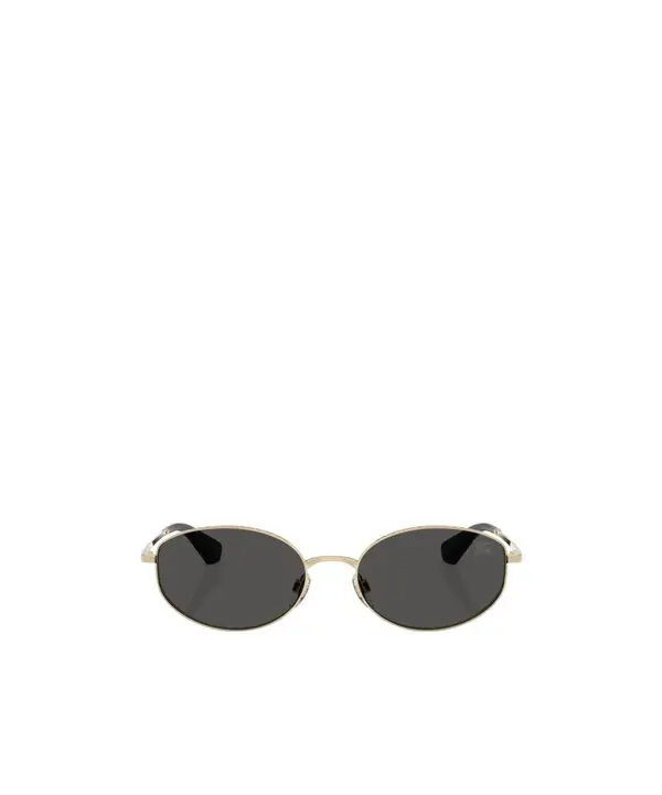 Burberry Round Frame Sunglasses - Black