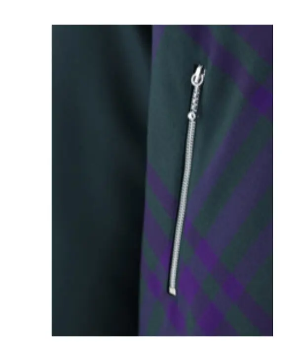 Burberry Checked Zipped Reversible Bomber Jacket