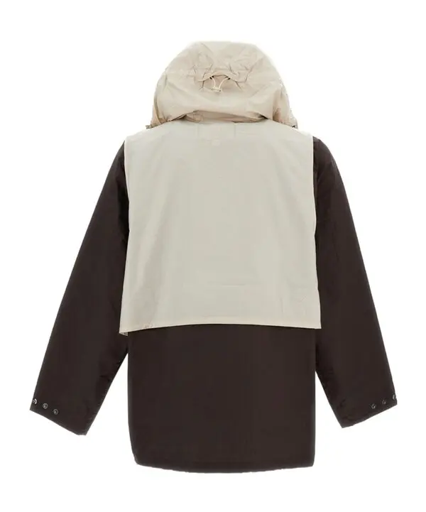 Barbour X Kaptain Sunshine Transport Smock Casual Jacket - Black