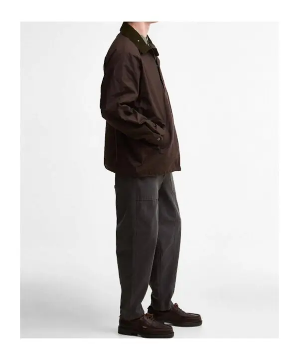Barbour X Kaptain Sunshine Transport Smock Casual Jacket - Black