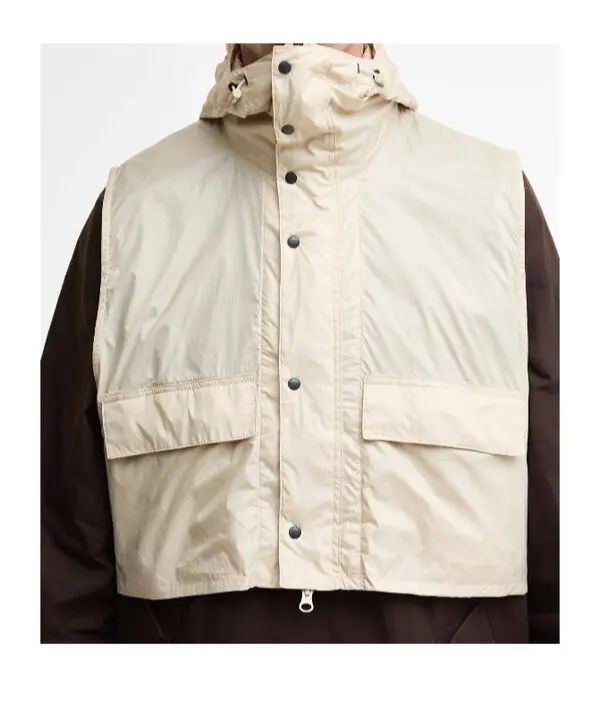 Barbour X Kaptain Sunshine Transport Smock Casual Jacket - Black