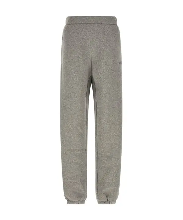 Attico Embroidered Logo Sweatpants - Gray
