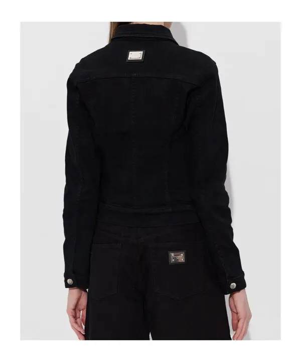 Dolce & Gabbana Classic Denim Jacket - Black