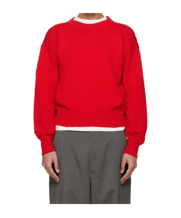JIL SANDER Crewneck Knitted Jumper