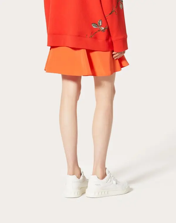 Valentino Garavani High-waisted A-line Mini Skirt