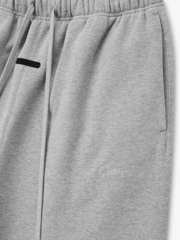 Fear Of God Embroidered Drawstring Trousers - Gray