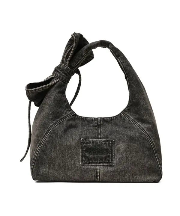 Marc Jacobs The Sack Bow Shoulder Bag - Black