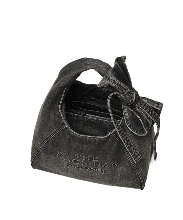 Marc Jacobs The Sack Bow Shoulder Bag - Black