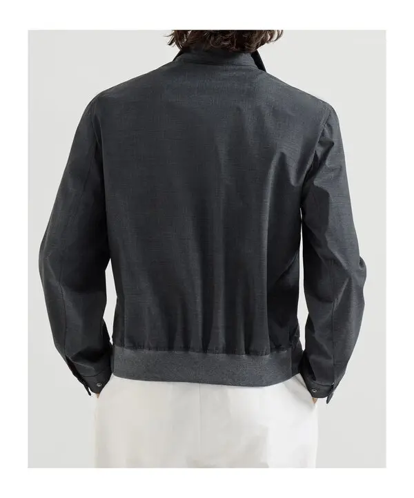 Brunello Cucinelli Snap-front Short Coat