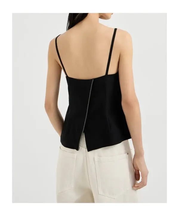 Brunello Cucinelli Monili Detail Camisole