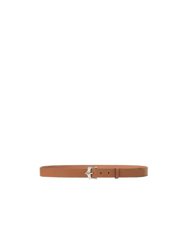 Fendi Ff Buckle Belt - Brown