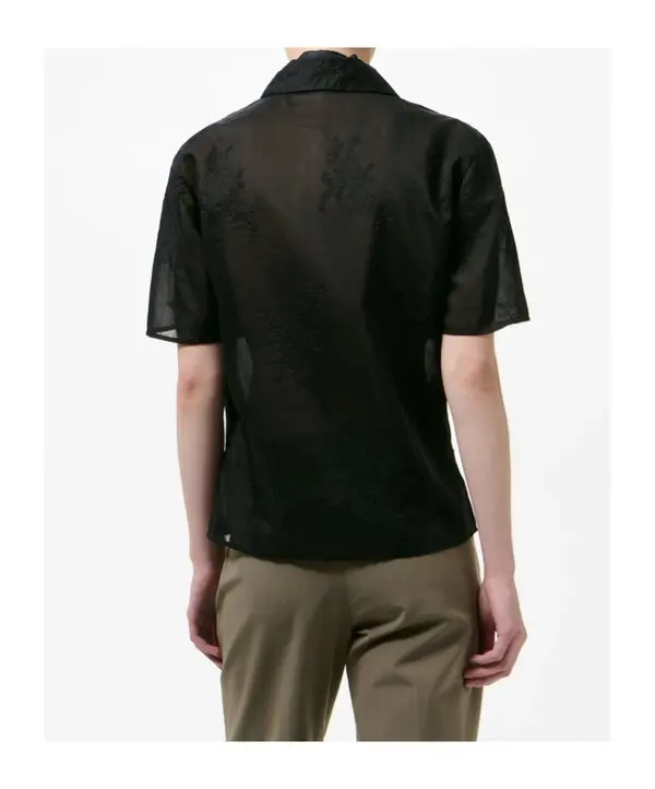 Our Legacy X-ray Shirt With Floral Embroidery