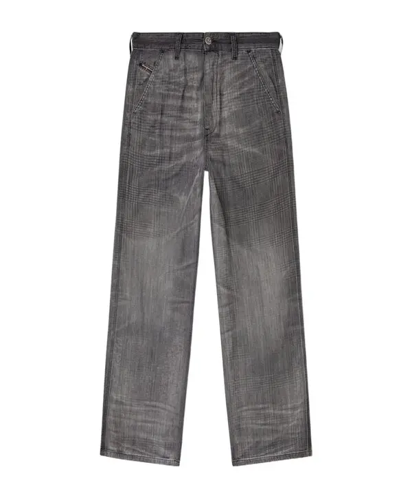 DIESEL® Slant Pockets Straight Leg Jeans