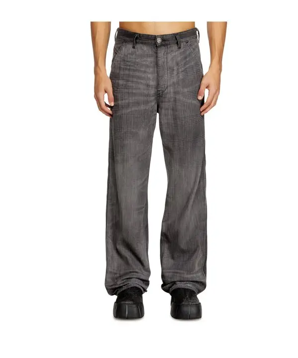 DIESEL® Slant Pockets Straight Leg Jeans