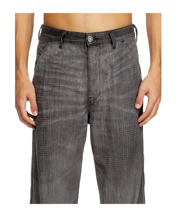 DIESEL® Slant Pockets Straight Leg Jeans