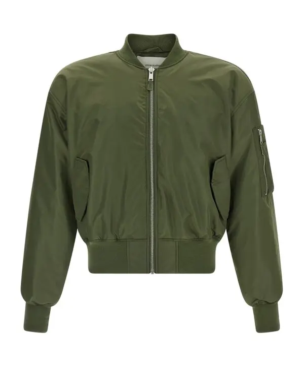 ENTIRE STUDIOS Zip-up Bomber Jacket - Green
