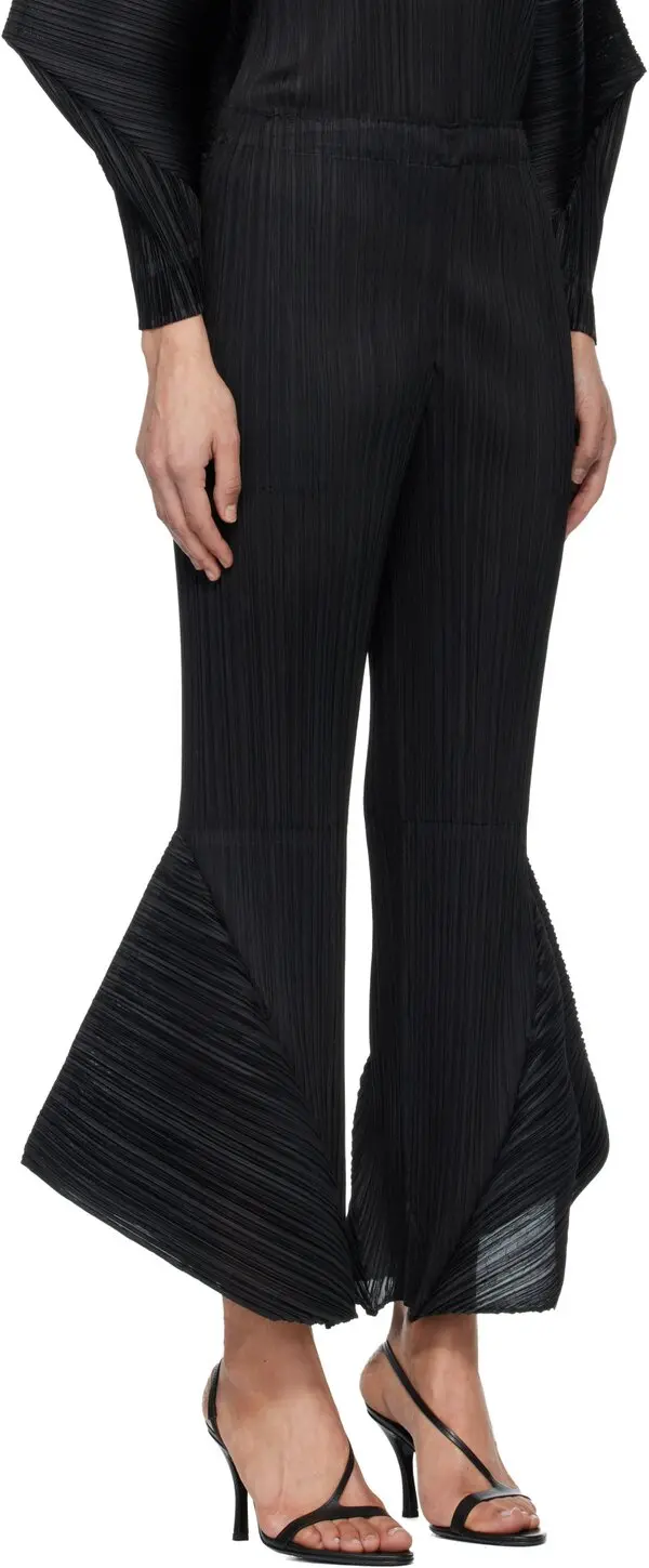 PLEATS PLEASE BY ISSEY MIYAKE Skyline Pleated Flare Pants
