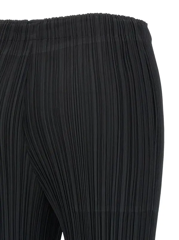 PLEATS PLEASE BY ISSEY MIYAKE Skyline Pleated Flare Pants