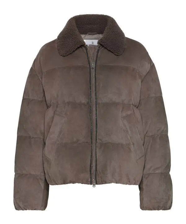 Brunello Cucinelli Monili Detail Down Jacket