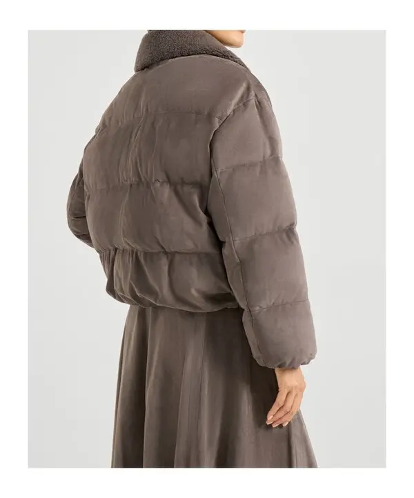 Brunello Cucinelli Monili Detail Down Jacket