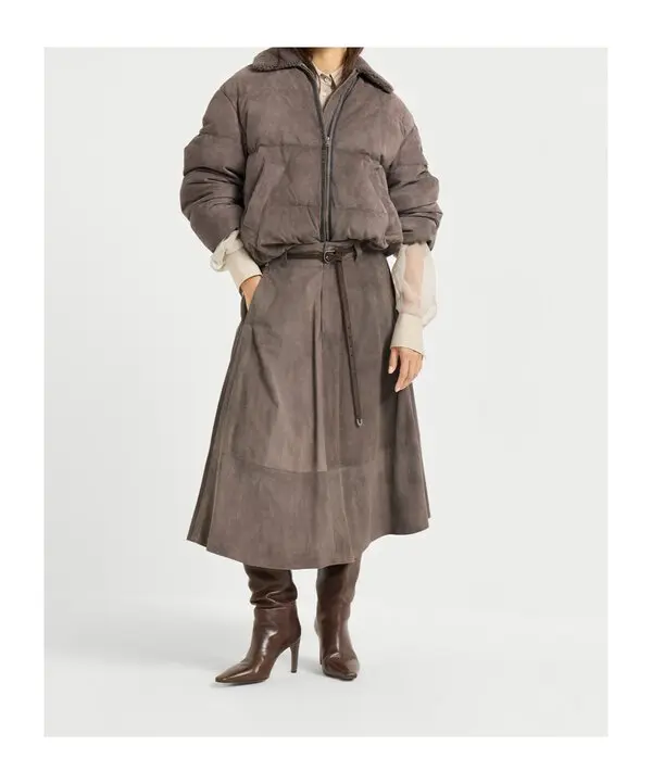 Brunello Cucinelli Monili Detail Down Jacket