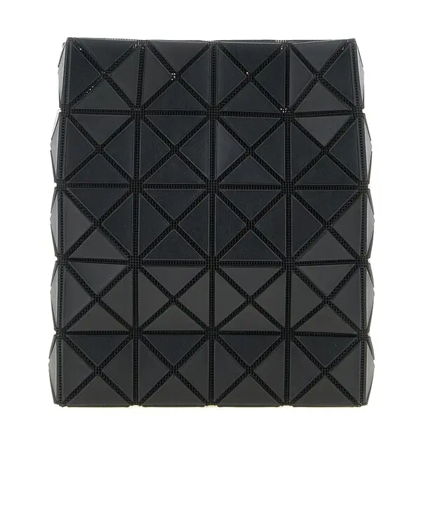 Issey Miyake Geometric Pattern Top Handle Bag - Black