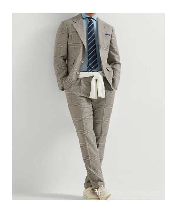 Brunello Cucinelli Check Blazer