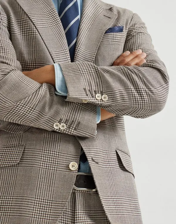 Brunello Cucinelli Check Blazer