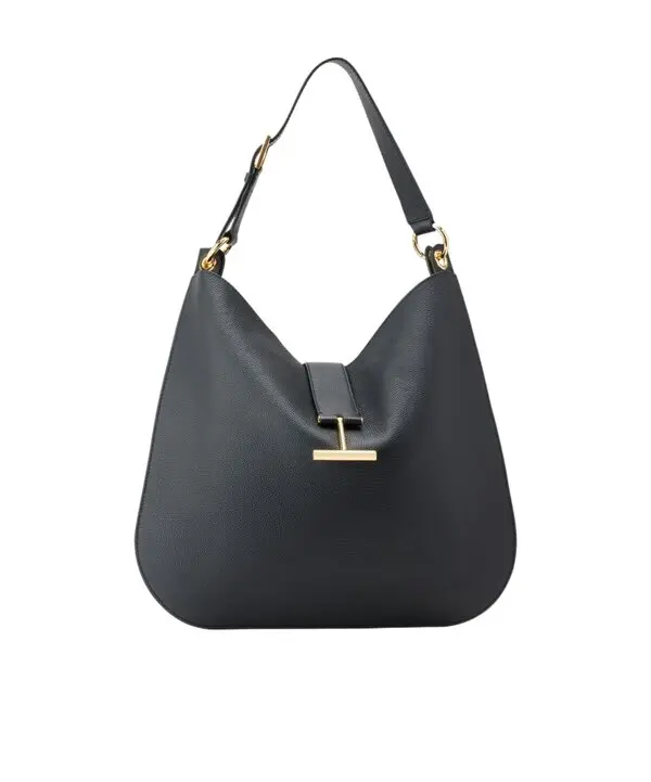 TOM FORD Logo Shoulder Bag - Black