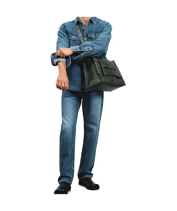 J.W.ANDERSON Jw Anderson Logo Patch Denim Shirt