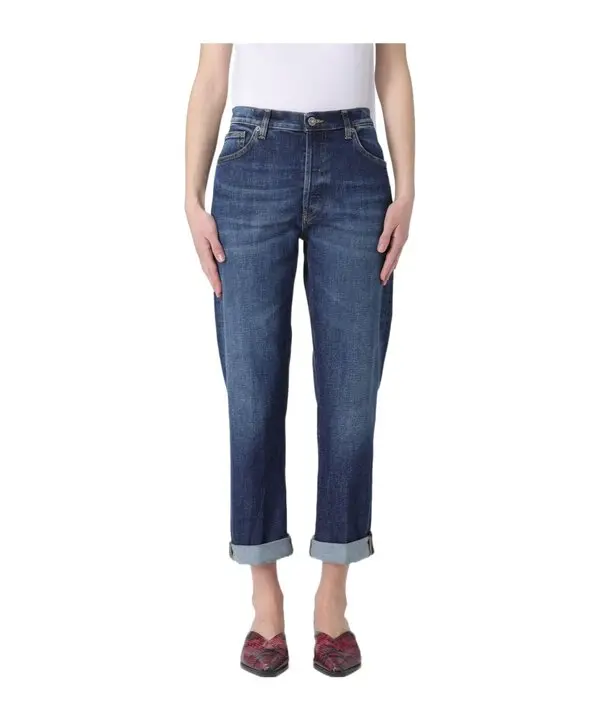DONDUP Cuffed Jeans - Blue