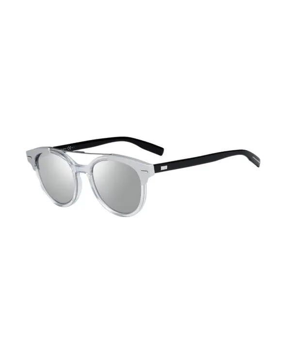 Dior Logo Embellished Sunglasses - Gray