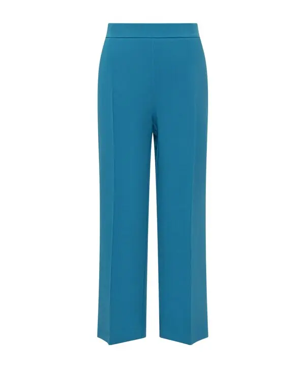 Etro Zip Fastened Flared Trousers - Blue