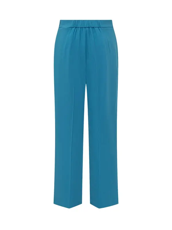 Etro Zip Fastened Flared Trousers - Blue