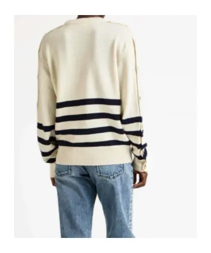 J.W.ANDERSON Jw Anderson Buttoned Sleeve Breton Jumper