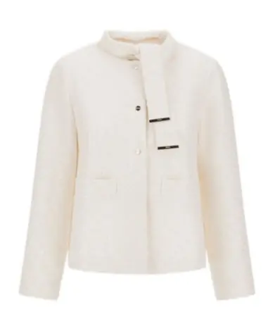 Herno 3d Textured Tweed Jacket