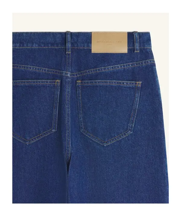 Maison Kitsuné Wide Leg Denim