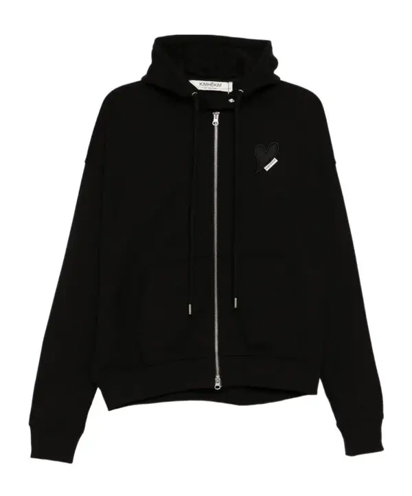 KIMHEKIM Long Sleeve Hooded Zip-up Sweatshirt